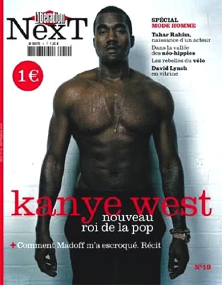 Kanye West Doffs Shirt, Flaunts Physique For French Magazine ...