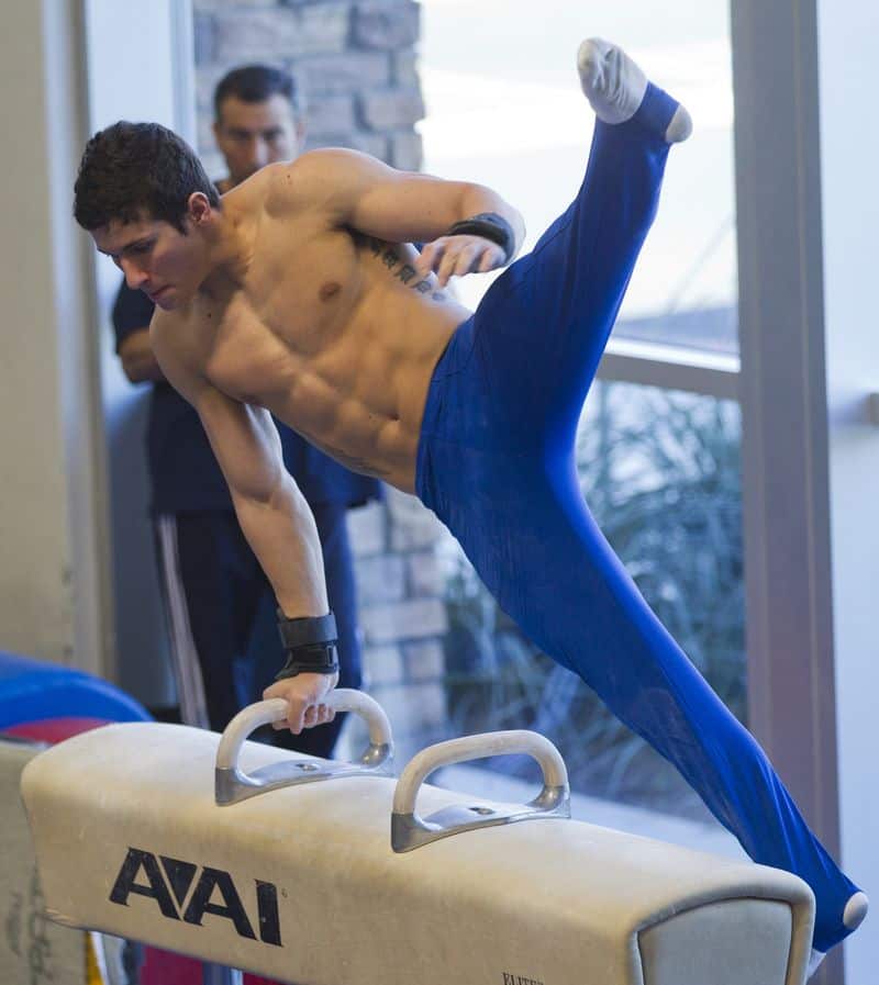40 Pictures Of America's Men's Olympic Gymnastics Team: PHOTOS ...