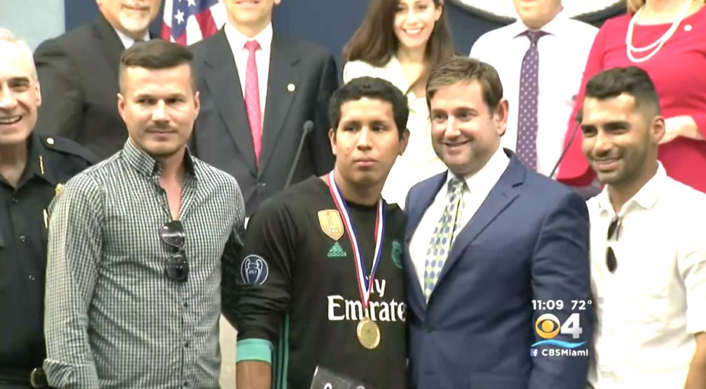 Miami Beach Honors Man Who Stepped In To Help Gay Couple During Pride
